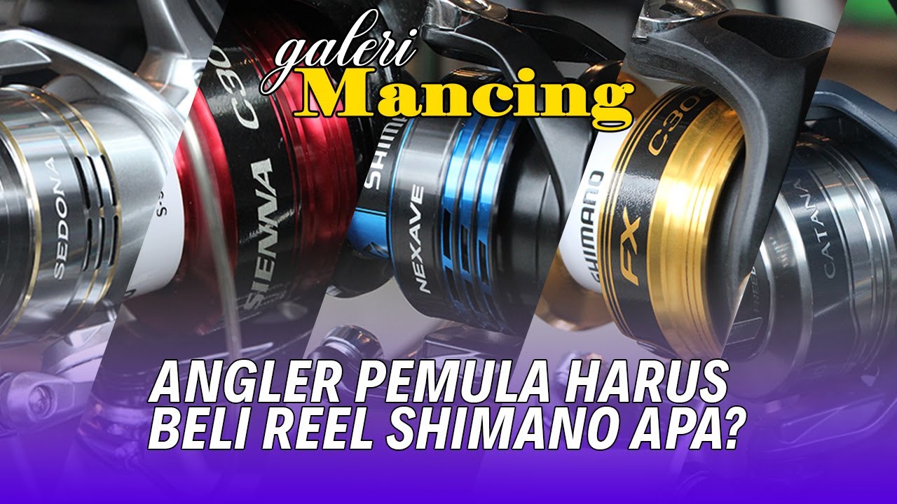 Reel Shimano Untuk Pemula di Toko Resmi Shimano • Galeri Mancing - YouTube