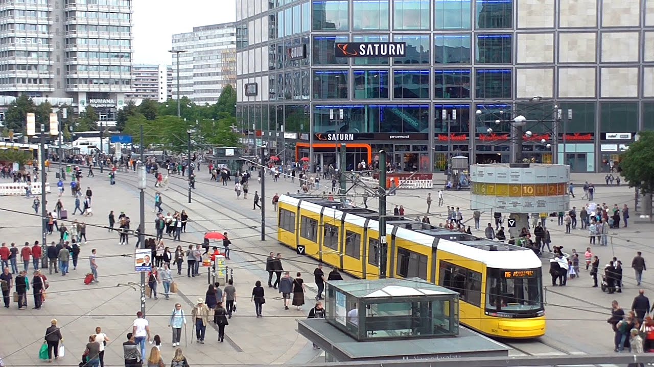 Berlin public transportation, June 2015 - YouTube