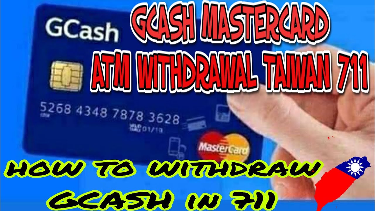 GCASH MASTERCARD ATM WITHDRAWAL|GCASH MASTERCARD TAIWAN - YouTube