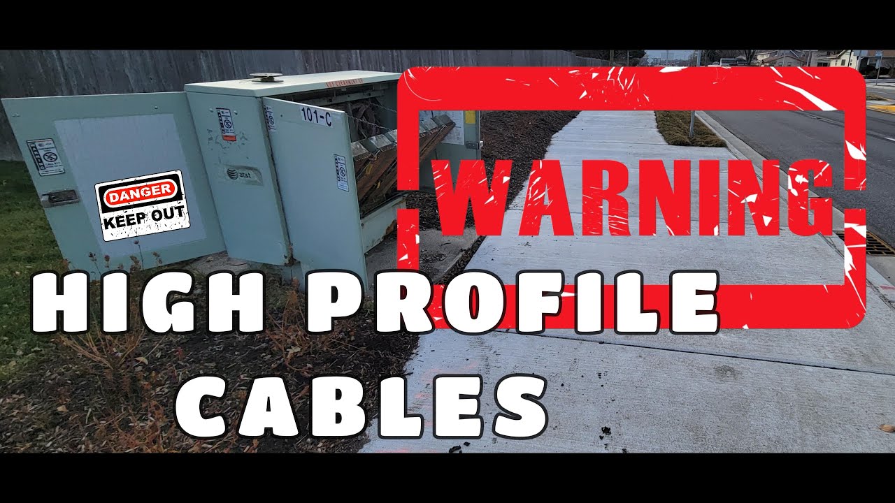 Telecom High Profile Phone Cables | Locating Fiber Optics & Duct Runs ...