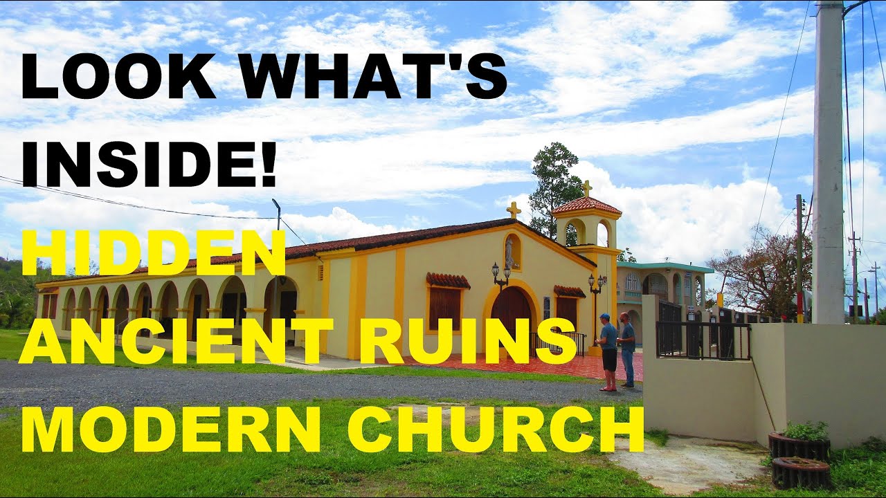 Ancient Ruins HIDDEN Inside of a Modern Church. La Ermita Espinar ...