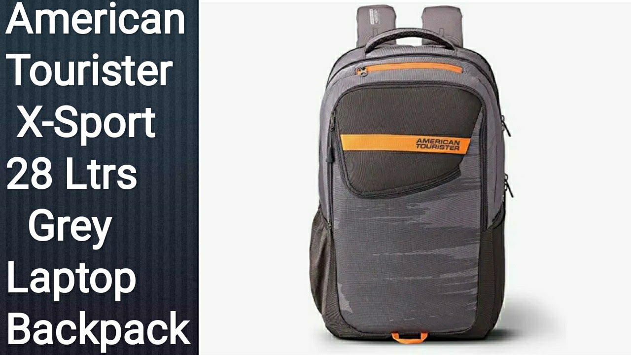 Unboxing American Tourists Backpack - YouTube