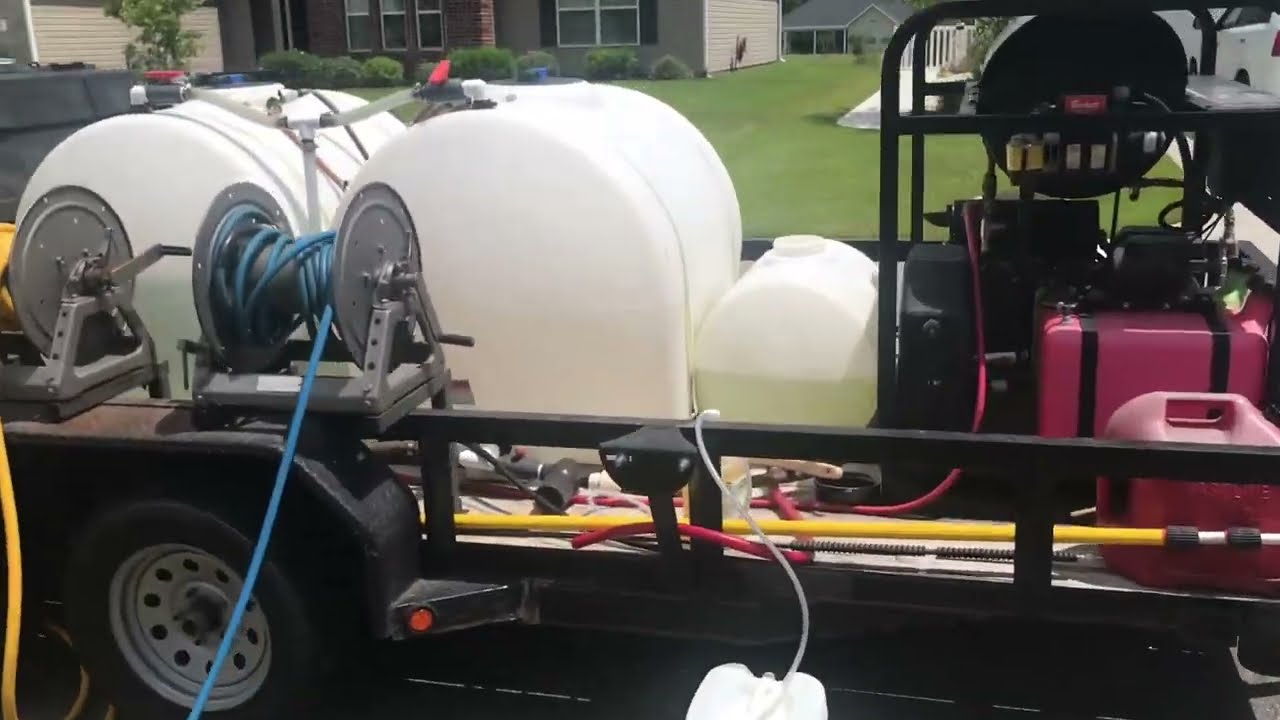 Pressure Washing, RV & Auto Fleet Wash RIG - YouTube