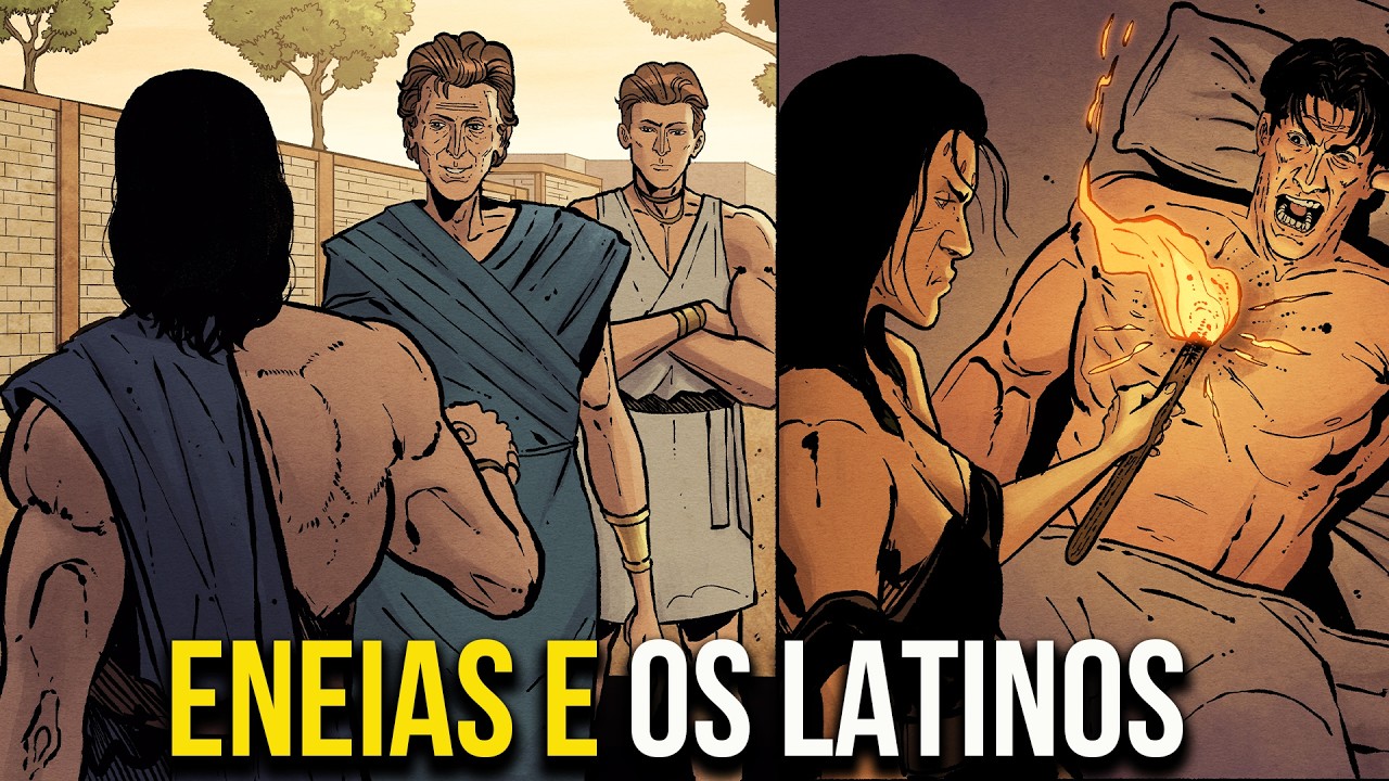 O Conflito entre Eneias e os Troianos com os Latinos - A Eneida - Ep 8 ...