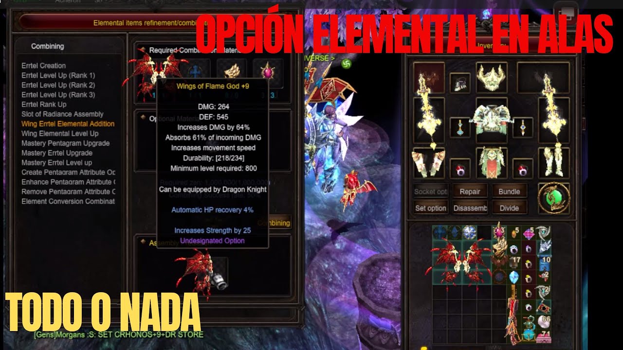 OPCIONES MORADAS EN ALAS 4TH - YouTube