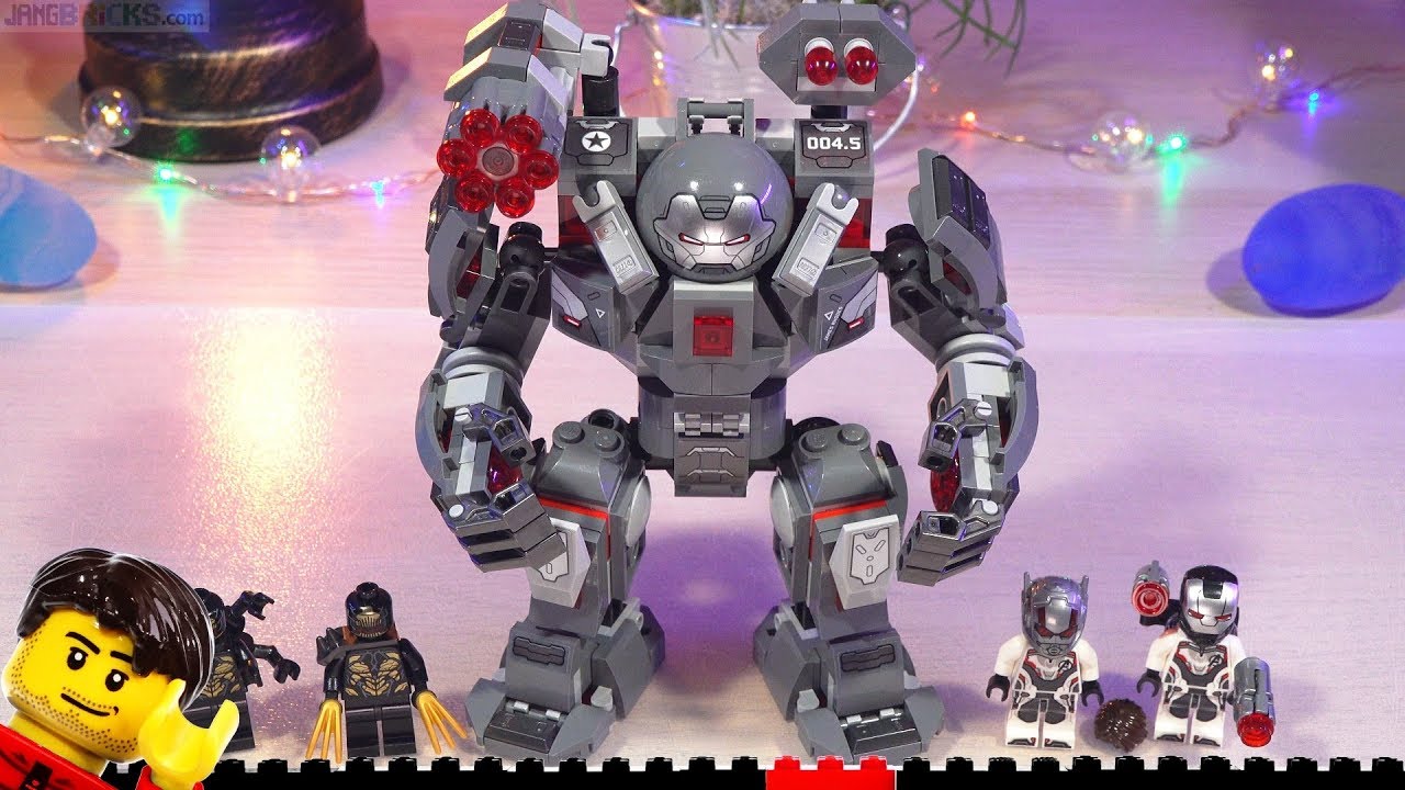 LEGO Build ⏩ Avengers War Machine Buster (Endgame) 76124 - YouTube