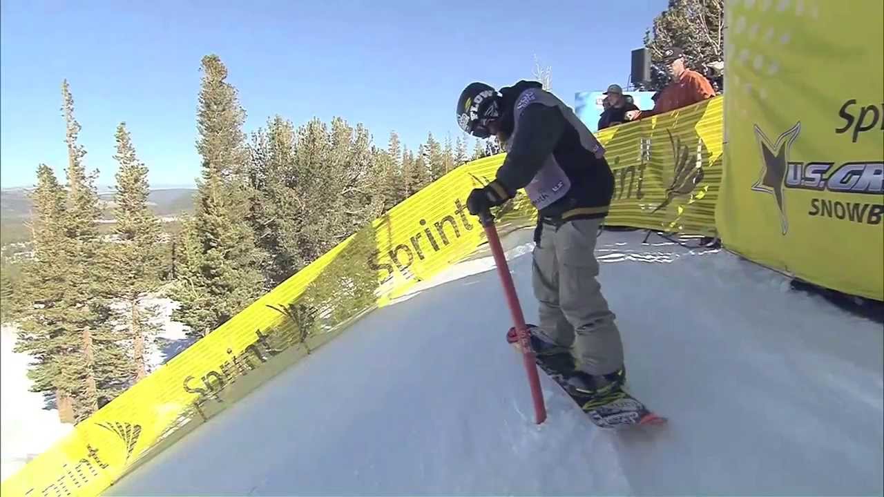 Scotty Lago 2nd SNB Halfpipe Olympic Qualifier #4 - U.S. Snowboarding ...