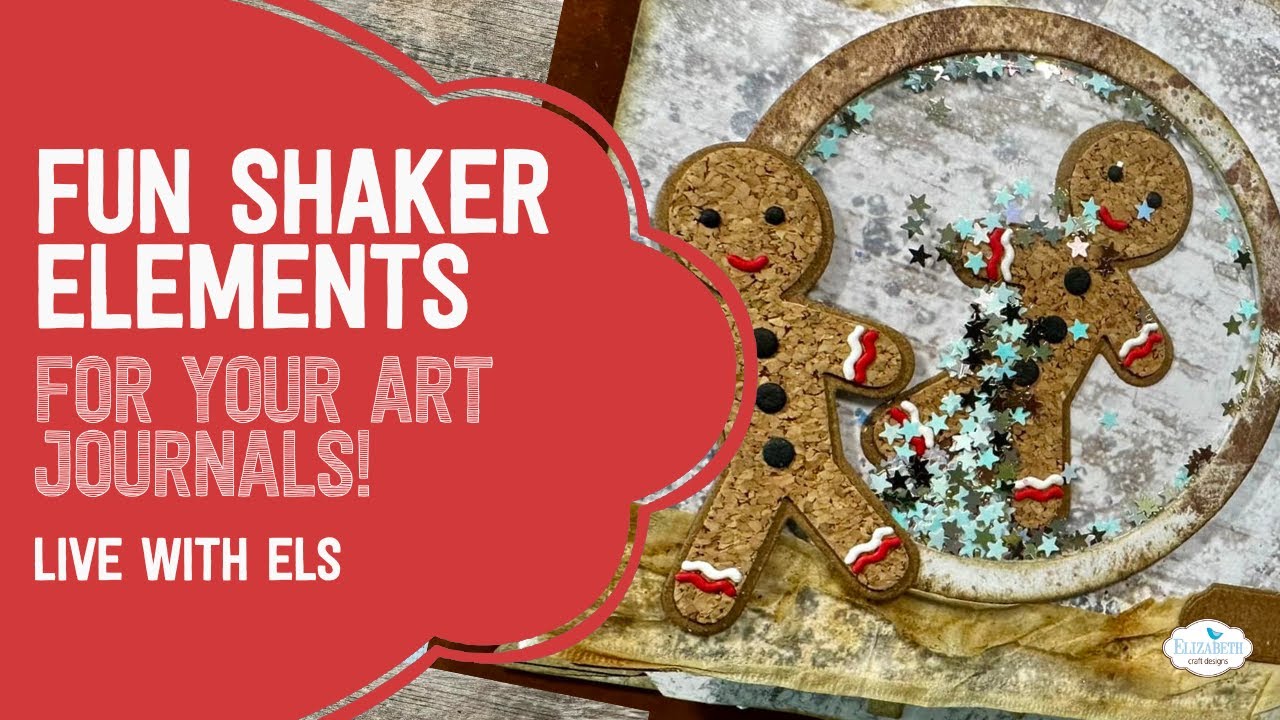 EZ Festive elements for your Art Journal pages! - YouTube