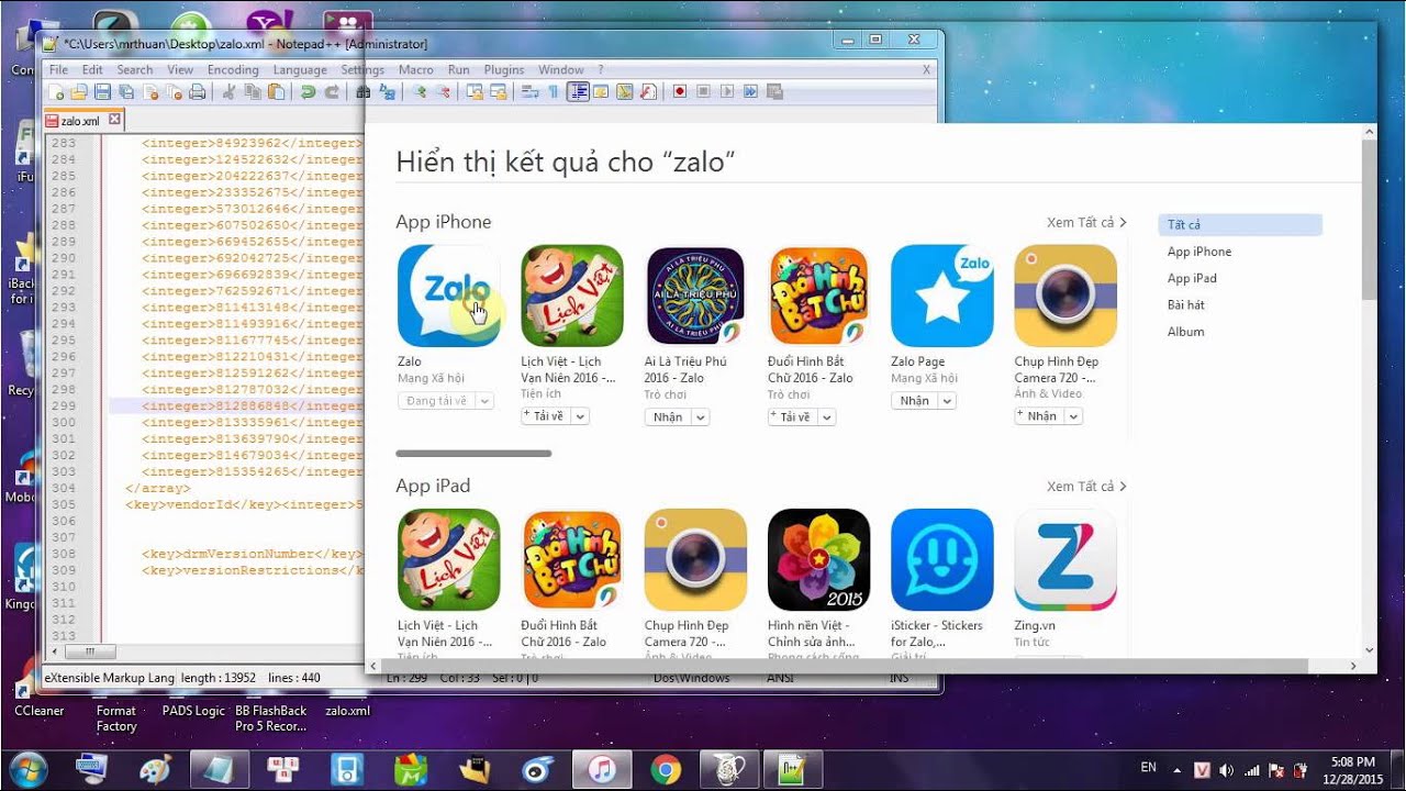 huong dan dow apps version củ trên itunes - YouTube