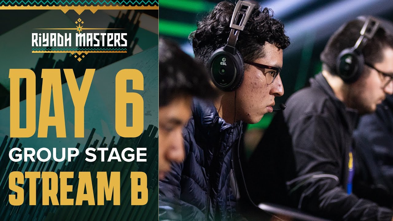 Riyadh Masters 2023 – Day 6 – Group Stage – Stream B - YouTube