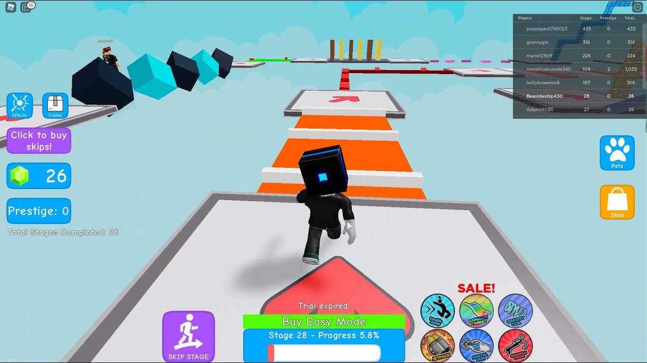 Roblox obby part 1 - YouTube