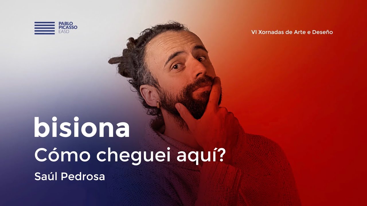 Bisiona | VI Xornadas de Arte e Deseño | Saul Pedrosa - YouTube
