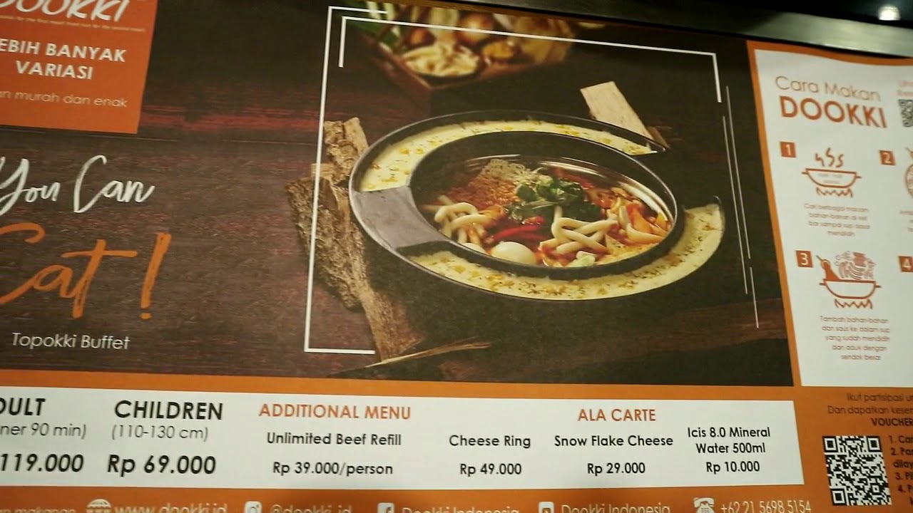 DOOKKI ALL YOU CAN EAT - YouTube