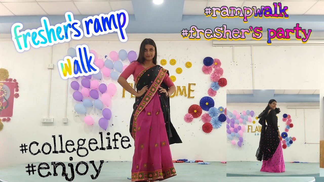 Ramp walk in fresher's party | Santiniketan Govt. college of nursing # ...
