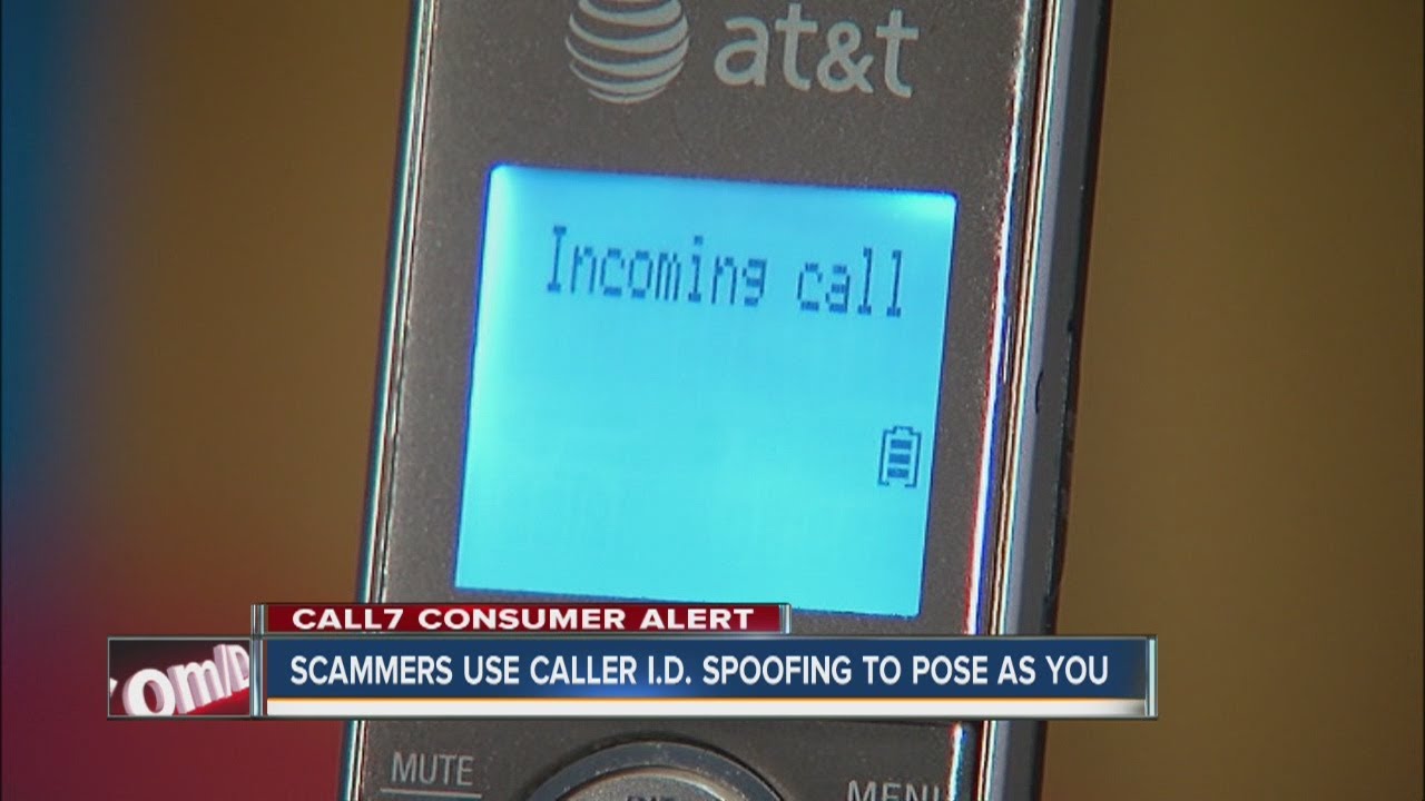 Scammers using caller ID spoofing to pose as you - YouTube