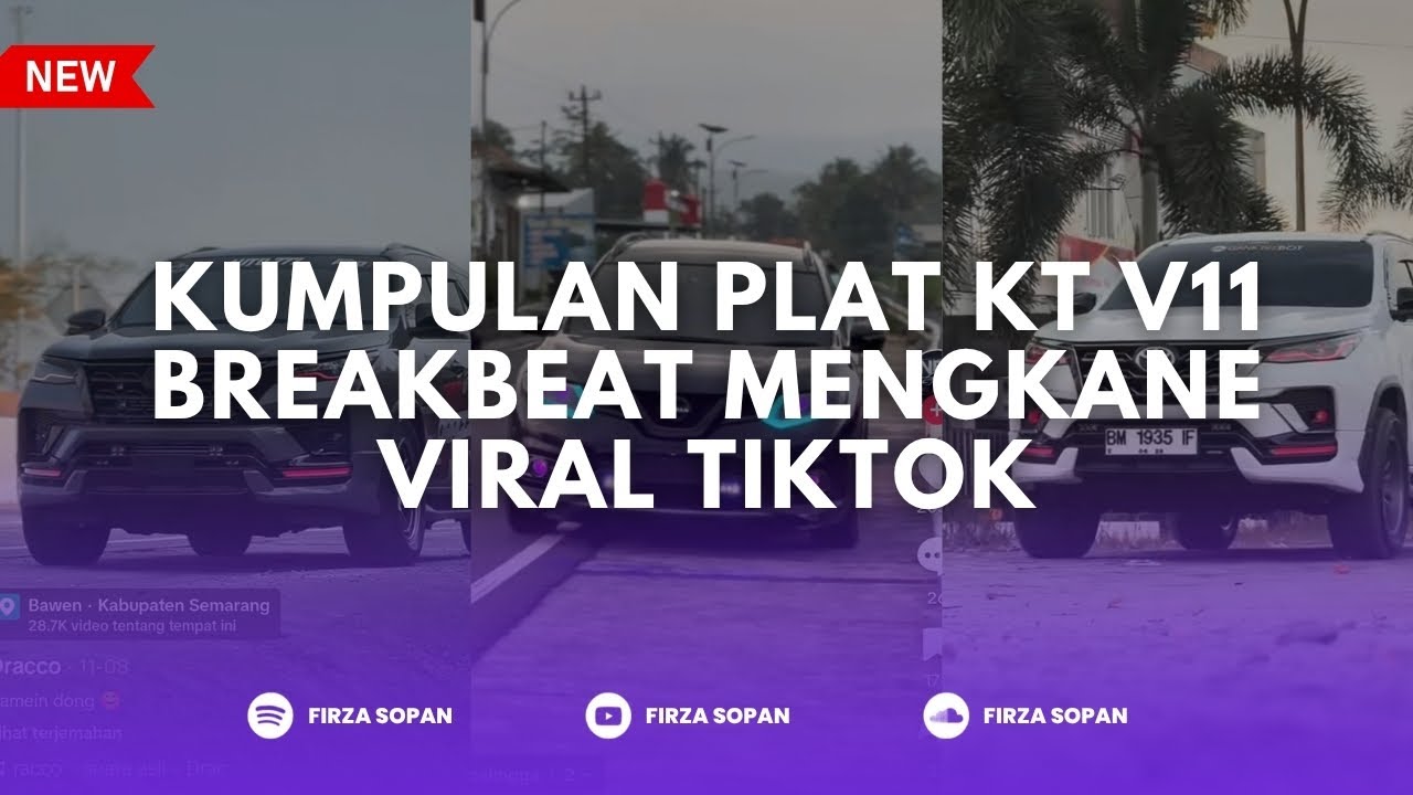 KUMPULAN PLAT KT V11 BREAKBEAT MENGKANE VIRAL TIKTOK🎧 - YouTube