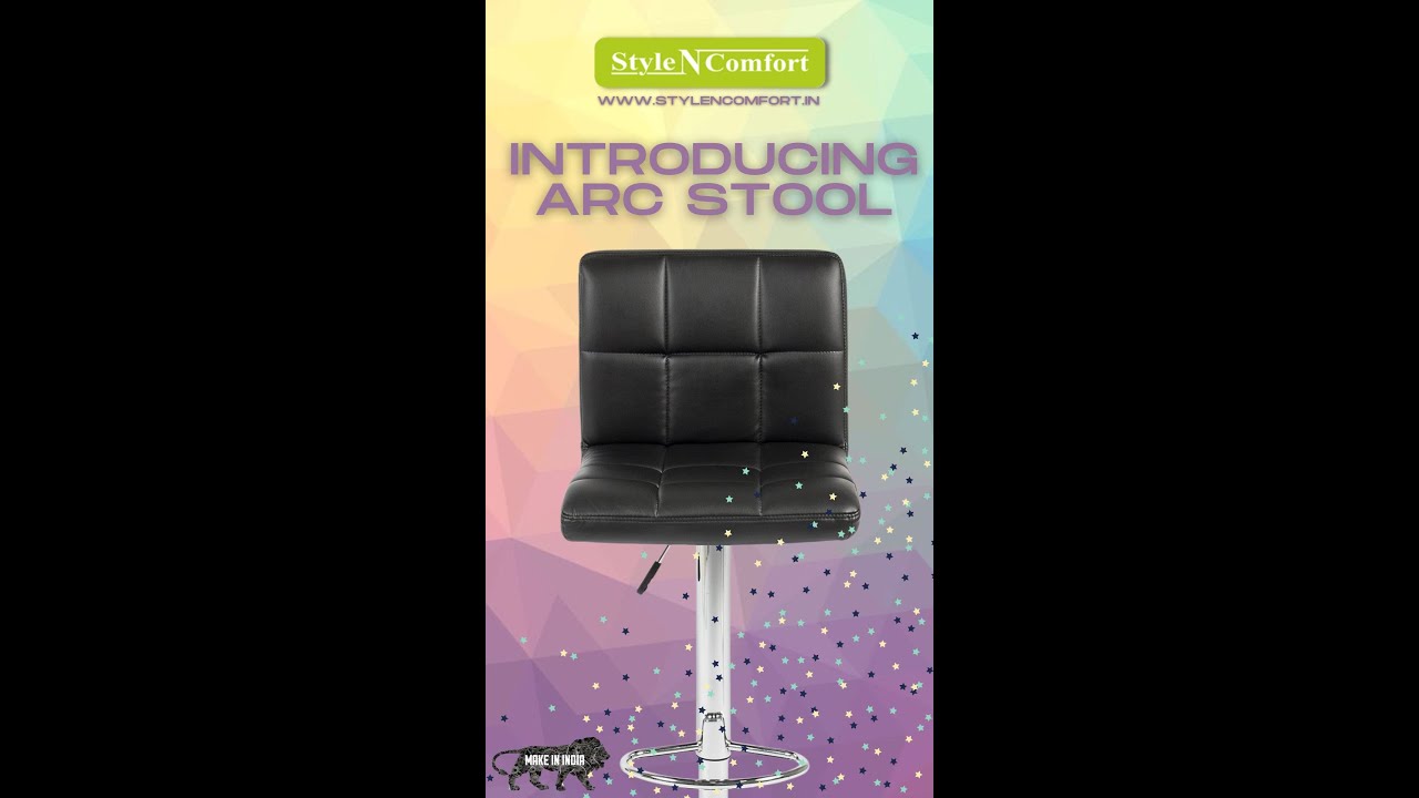 Introducing Arc Stool | Style N Comfort | Mumbai | #stools #designer #custom #panindia - YouTube