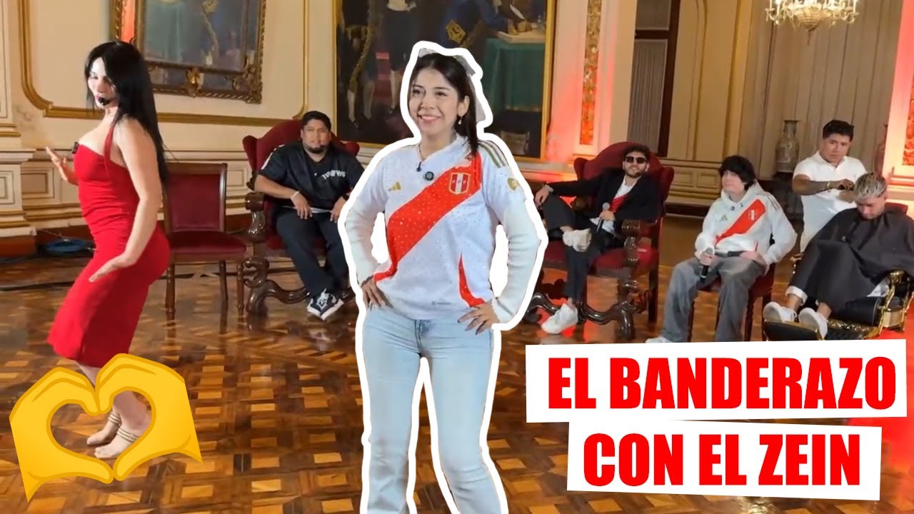 EL BANDERAZO CON EL ZEIN , MATT Y KAREN PANIAGUA 🇵🇪 - YouTube
