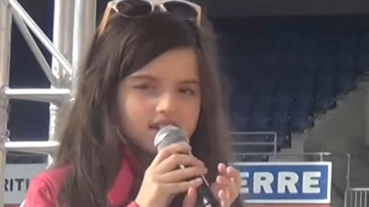 WAY BACK WHEN -- FAST FORWARD !! Angelina Jordan Age 8 and Age 11 "What ...