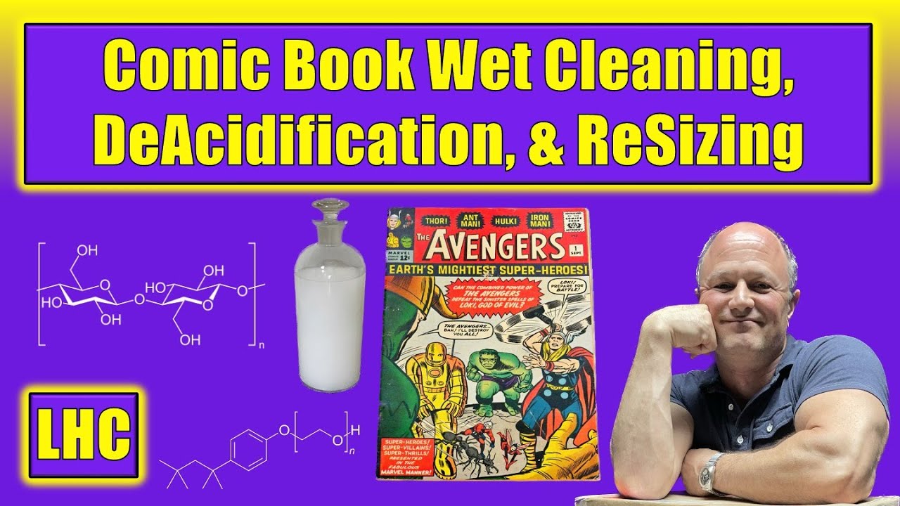 Revealed: Advanced Comic Book Cleaning, Deacidification, and Resizing ...