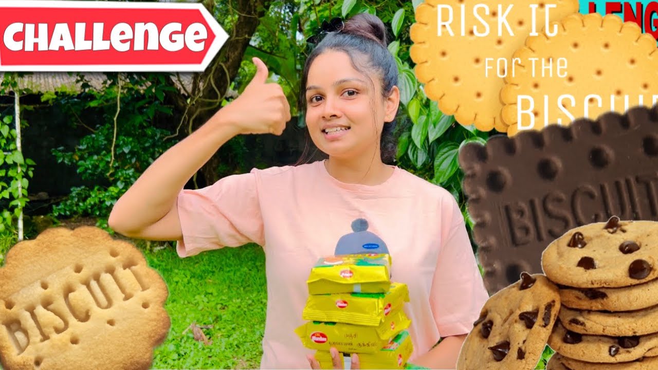 අන්තිමේදි මම ගොනා උනා 😂😂 | Biscuit Challenge - YouTube