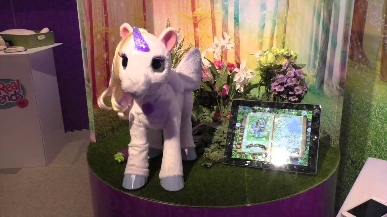 New! FurReal Friends StarLily The Magical Unicorn Preview ~ Toy Fair ...