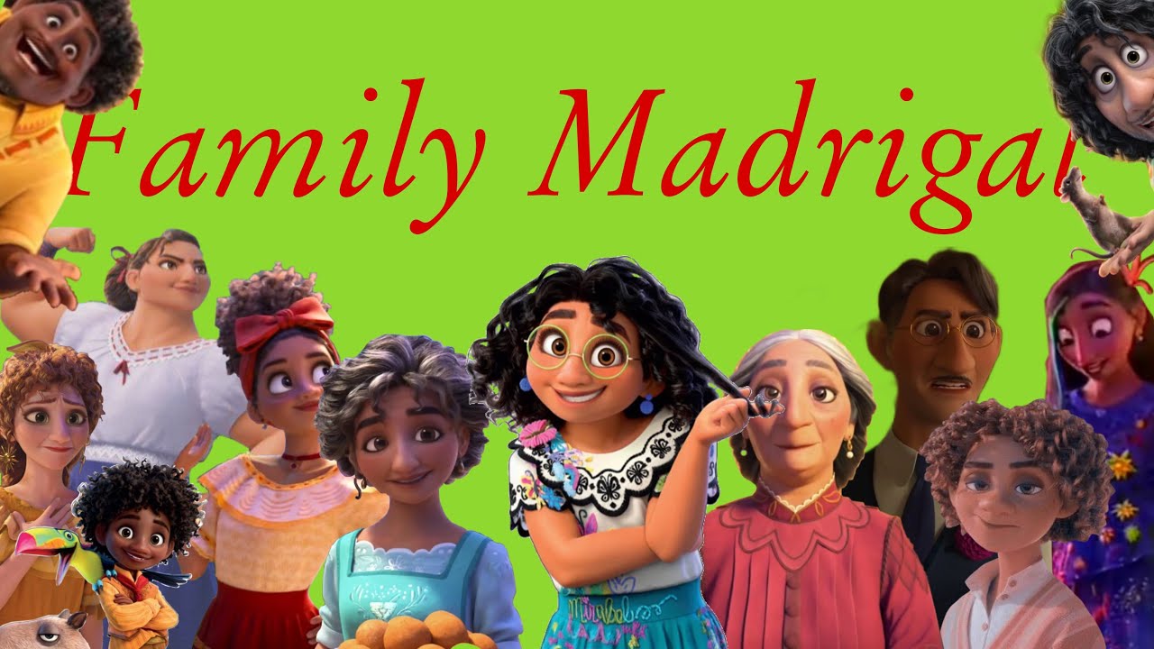 “Family Madrigal”/song+karaoke/encanto/семья Мадригаль/песня+караоке ...