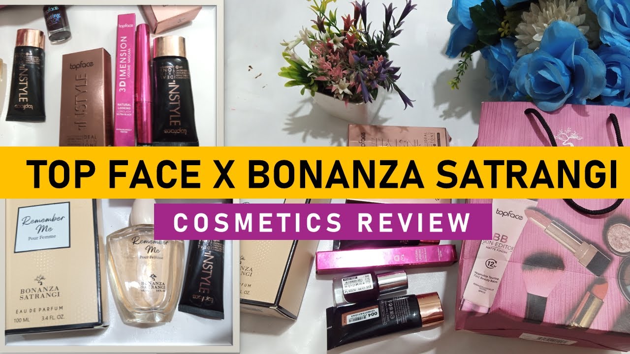 TopFace Makeup Review | Bonanza Satrangi Makeup Review | ONE BRAND ...