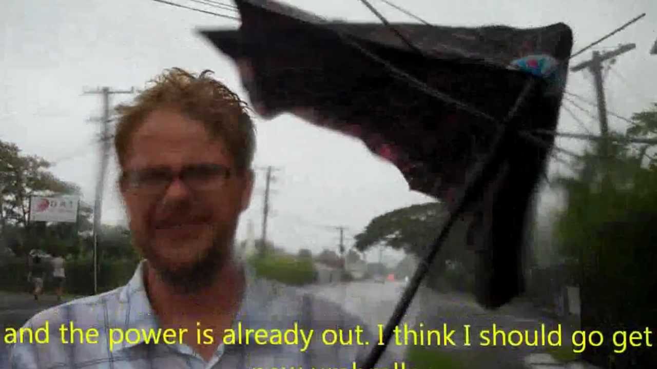 Tropical Cyclone Evan in Apia, Samoa - YouTube