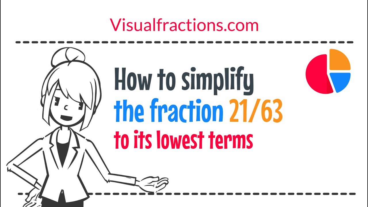 How To Simplify The Fraction 21 63 YouTube