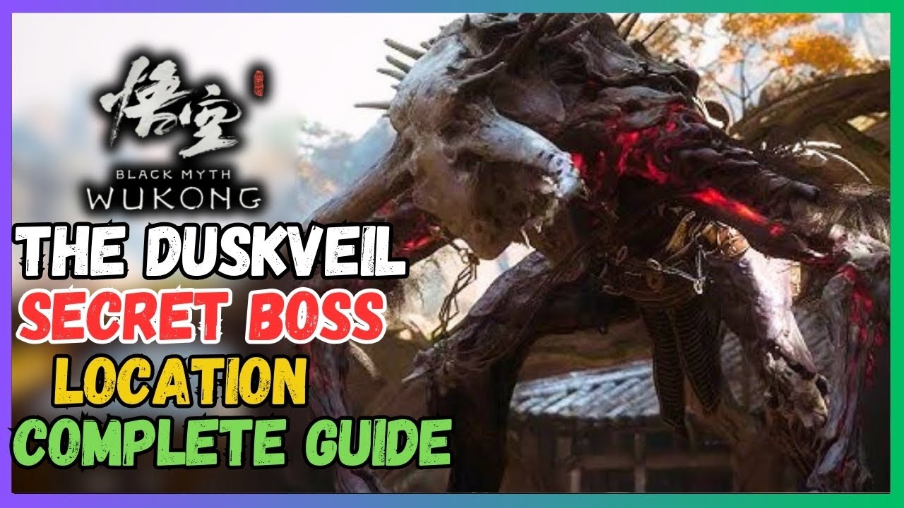 How to reach The Duskveil Secret Boss in Black Myth Wukong - YouTube