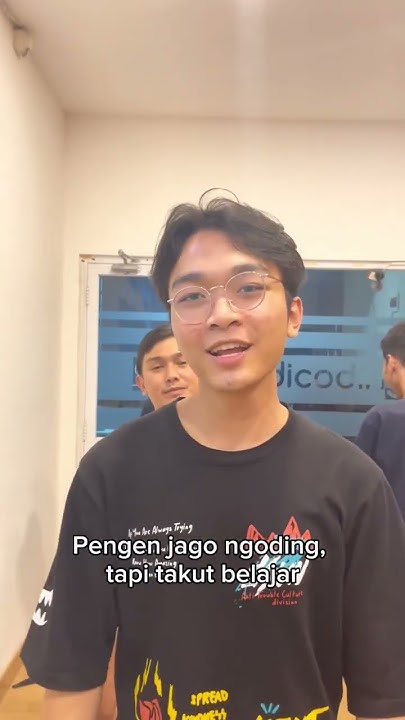 Siapa nih yang mau jago ngoding tapi takut belajar di Dicoding?~ - YouTube