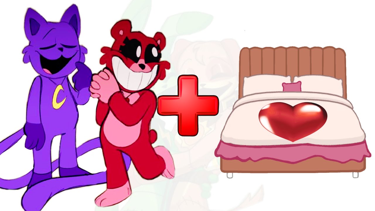 CATNAP x Bobby Bearhug + LOVE BED = ? | Poppy Playtime 3 Animation ...