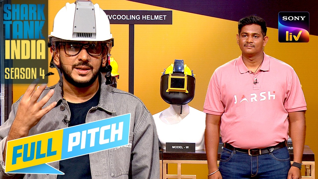 क्या Jarsh Safety के Cooling Helmet लगेंगे Sharks को Cool? | Shark Tank ...