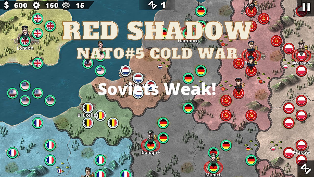 Red Shadow - NATO#5 Cold War - World Conqueror 4 - YouTube