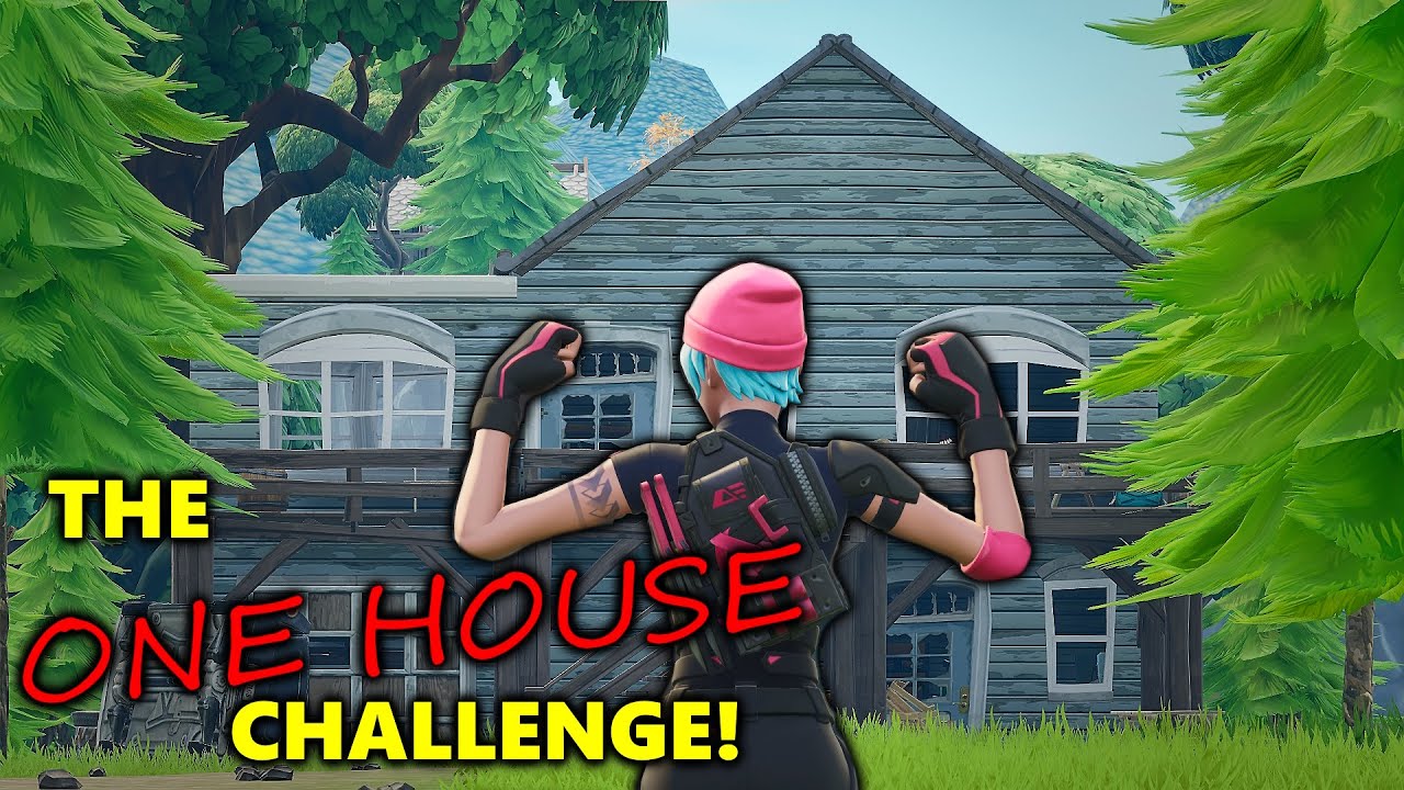 The *ONE HOUSE CHALLENGE* In OG FORTNITE! - YouTube