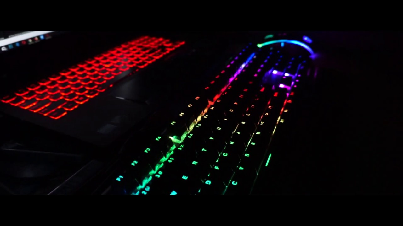 ROSEWILL K85 Mechanical Gaming Keyboard RGB - YouTube