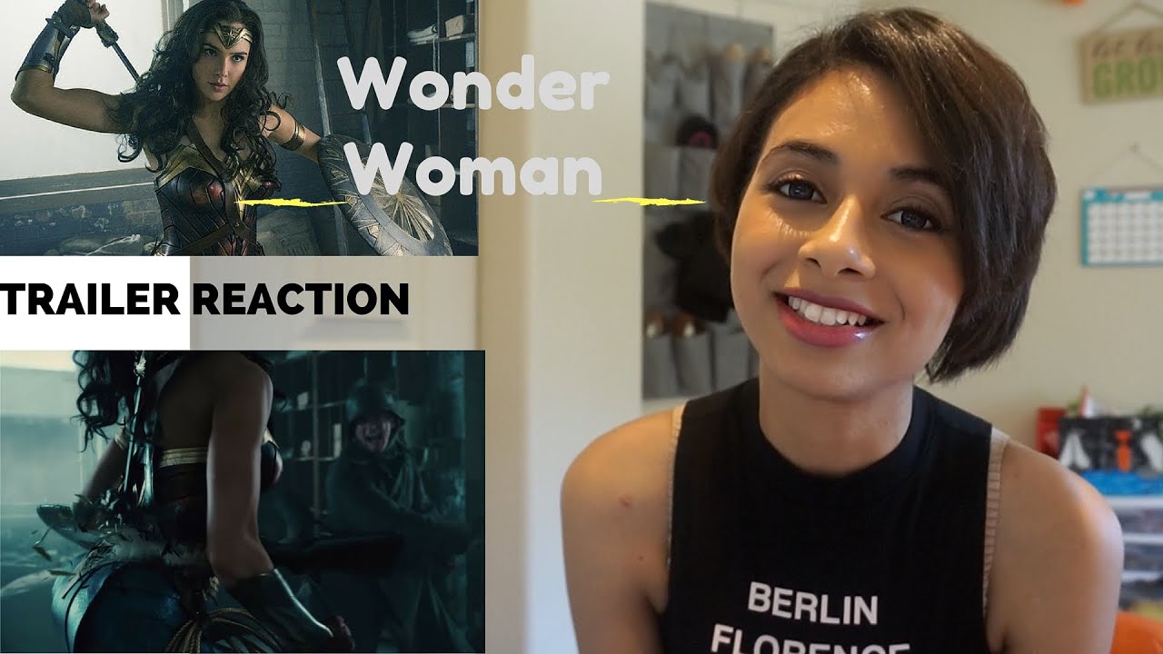 Wonder Woman Trailer REACTION - YouTube