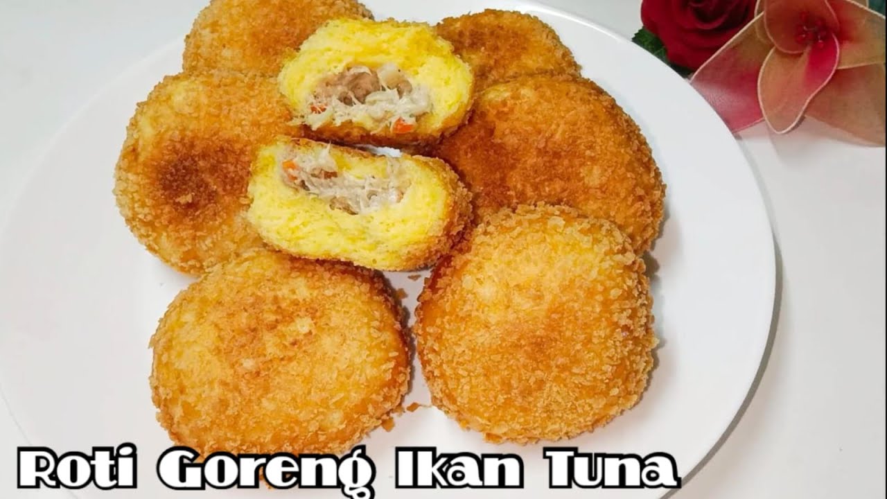 Cara Simple Roti Tuna Goreng Di luar crispy di Dalam Lembut - YouTube