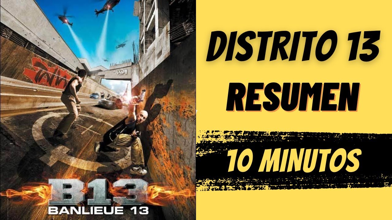 El DESTINO los unio para salvar el BARRIO (DISTRITO 13) RESUMEN - YouTube