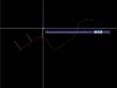 ARKITool: DIB-PERPEND, Líneas perpendiculares a pol. en AutoCAD. - YouTube