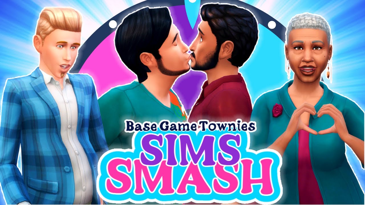 Sims Smash! Wheel Picks Base Game Townie Babies! Sims 4 Create A Sim ...