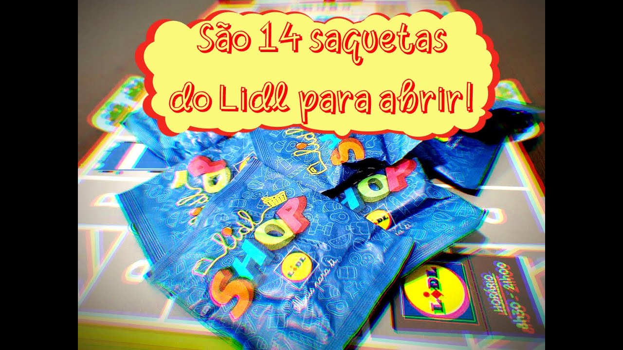14 Saquetas do Lidl para abrir! - YouTube