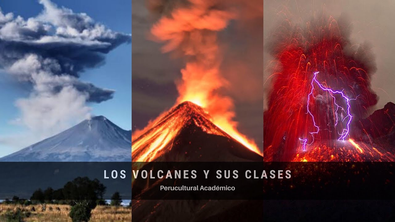 Los volcanes y sus clases - YouTube