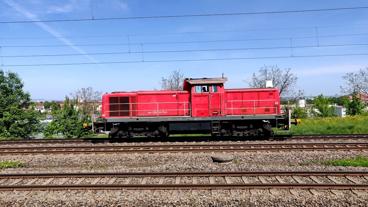 Diesel locomotive Deutsche Bahn - DB Class V 90 | 4K - YouTube