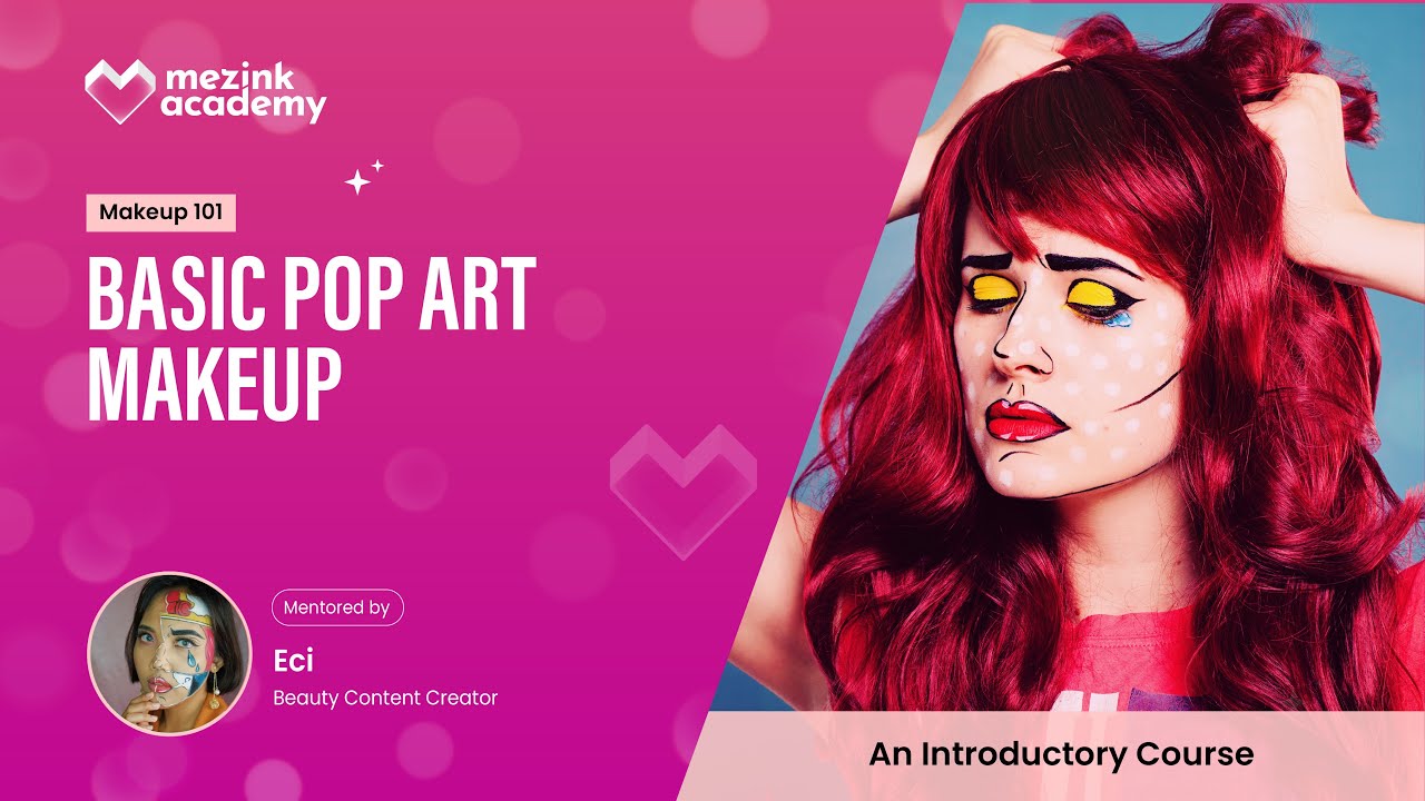 Basic Pop Art Makeup - YouTube