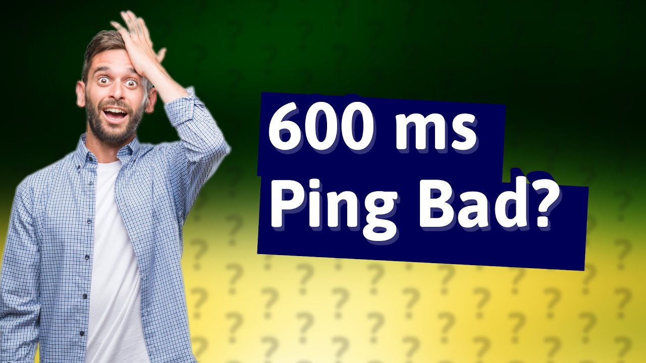 Is 600 ms ping bad? - YouTube