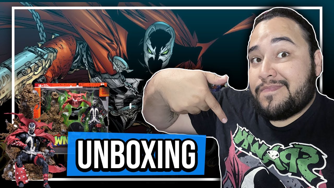 UNBOXING "SPAWN THRONE" MCFARLANE TOYS - YouTube
