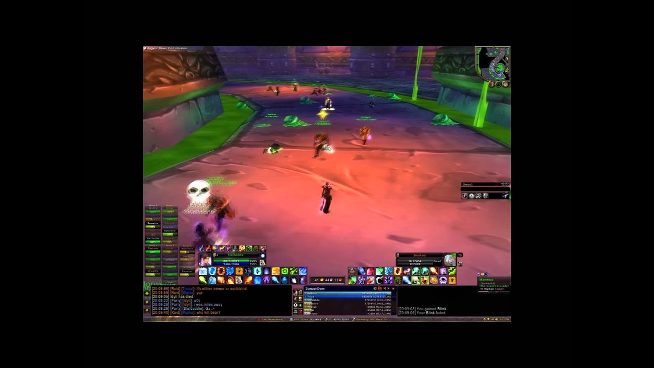 Naxxramas 40 (Vanilla) Frogger Fails! - YouTube