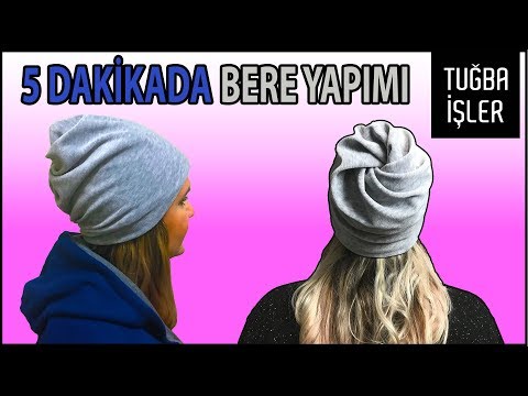 Kolay Bere Yapımı - Bere Dikimi Nasıl Yapılır? (KENDİN YAP) | Tuğba İşler